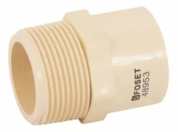 Plomería Conexiones de cpvc | Conector macho de cpvc de 1 1/4"
